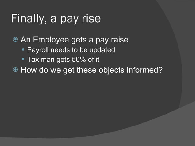 Design patterns 4 - observer pattern | PPT