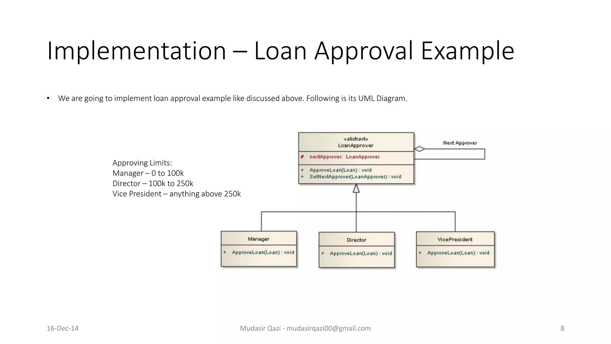 Design Pattern - Chain of Responsibility | PPTX