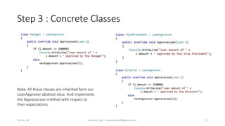 Design Pattern - Chain of Responsibility | PPTX