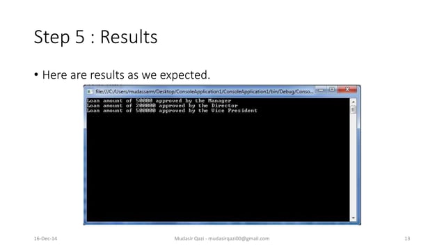Design Pattern - Chain of Responsibility | PPTX