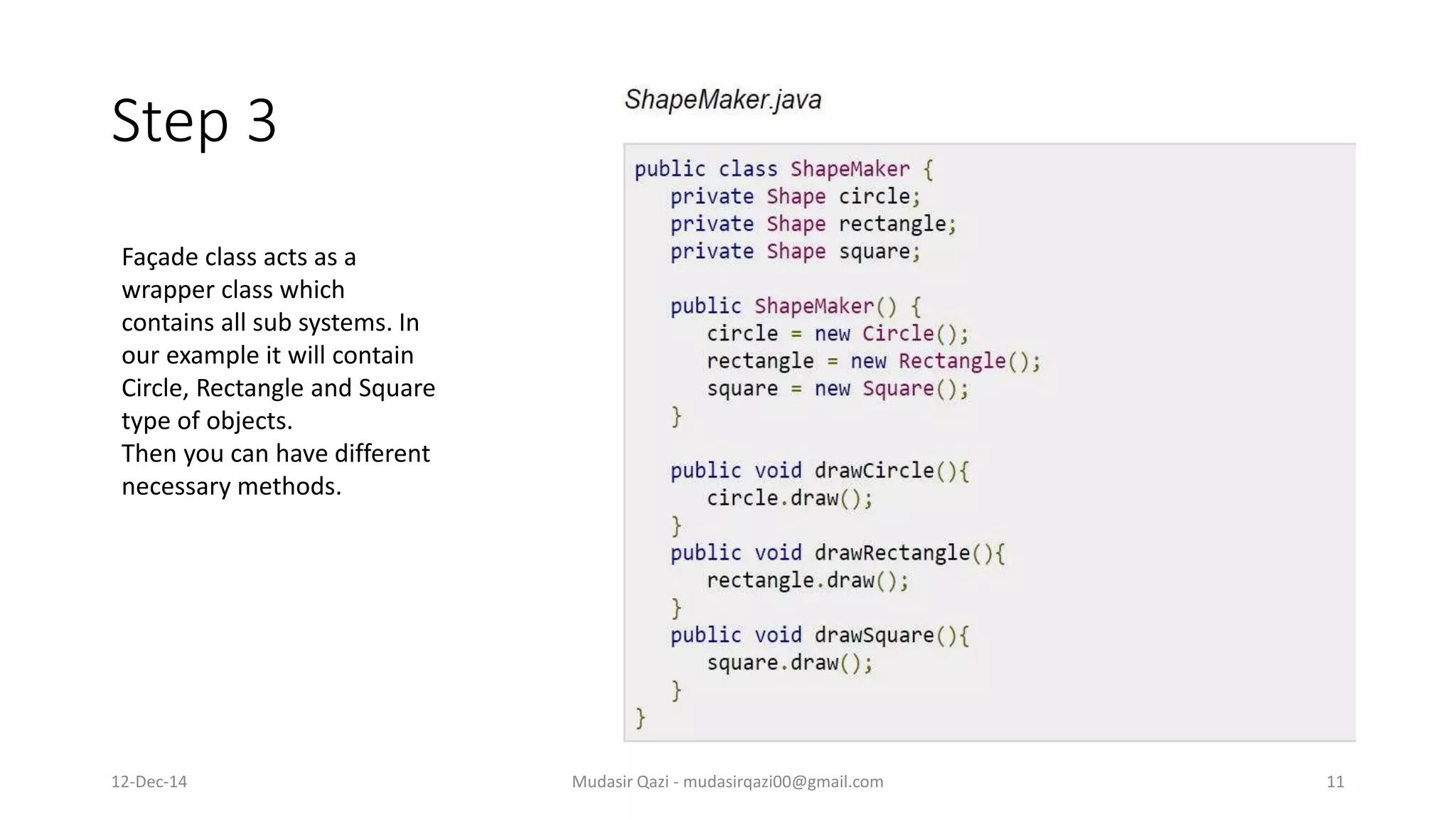 Design pattern - Facade Pattern | PPTX