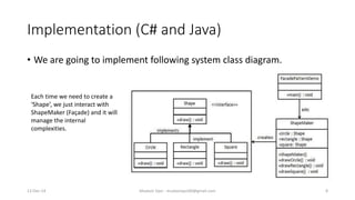 Design pattern - Facade Pattern | PPTX
