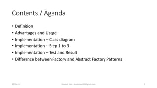 Design Pattern - Factory Method Pattern | PPT