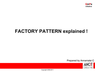 Design patterns - Factory Pattern | PPT
