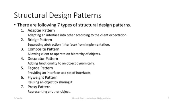 Design Pattern - Introduction | PPT