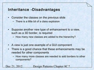 Design patterns structuralpatterns(thedecoratorpattern) | PPT