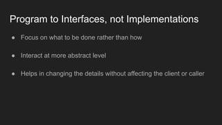 Design patterns 101 | PPT