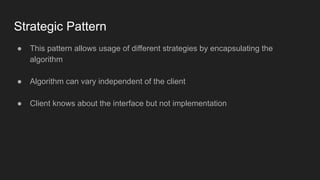 Design patterns 101 | PPT
