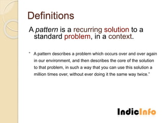 Design patterns | PPT