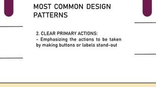 Why does design pattern very important in UI design? | PDF