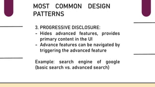 Why does design pattern very important in UI design? | PPT
