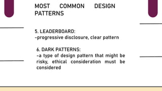 Why does design pattern very important in UI design? | PPT