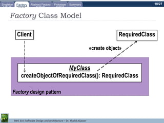 Design patterns creational patterns | PPTX