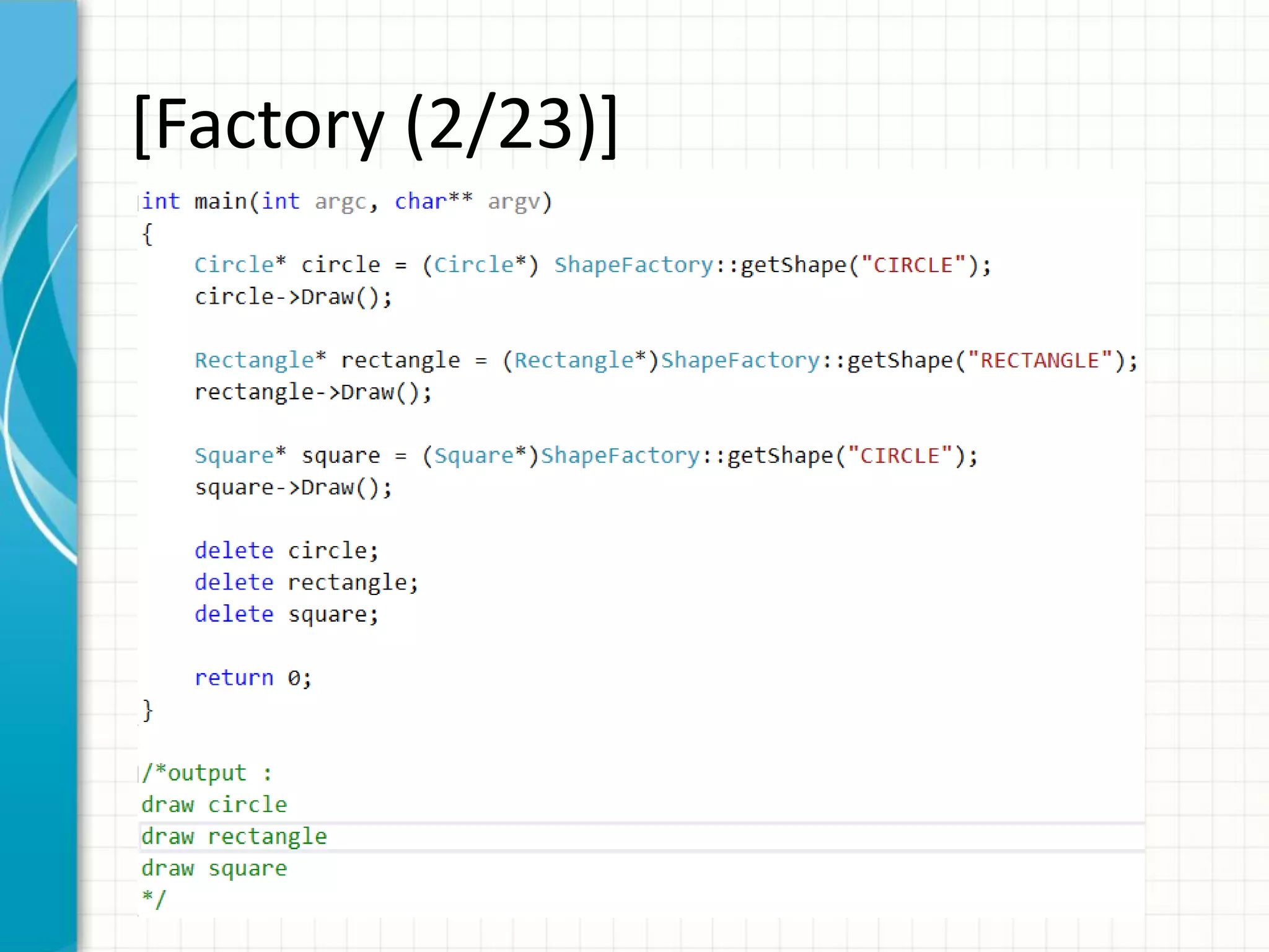Design patterns for beginners (1/ 2) | PPT