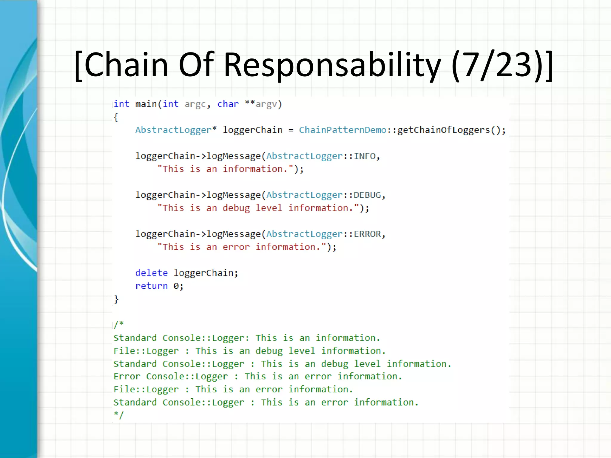 Design patterns for beginners (1/ 2) | PPT