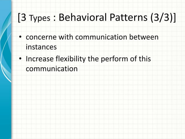 Design patterns for beginners (1/ 2) | PPT