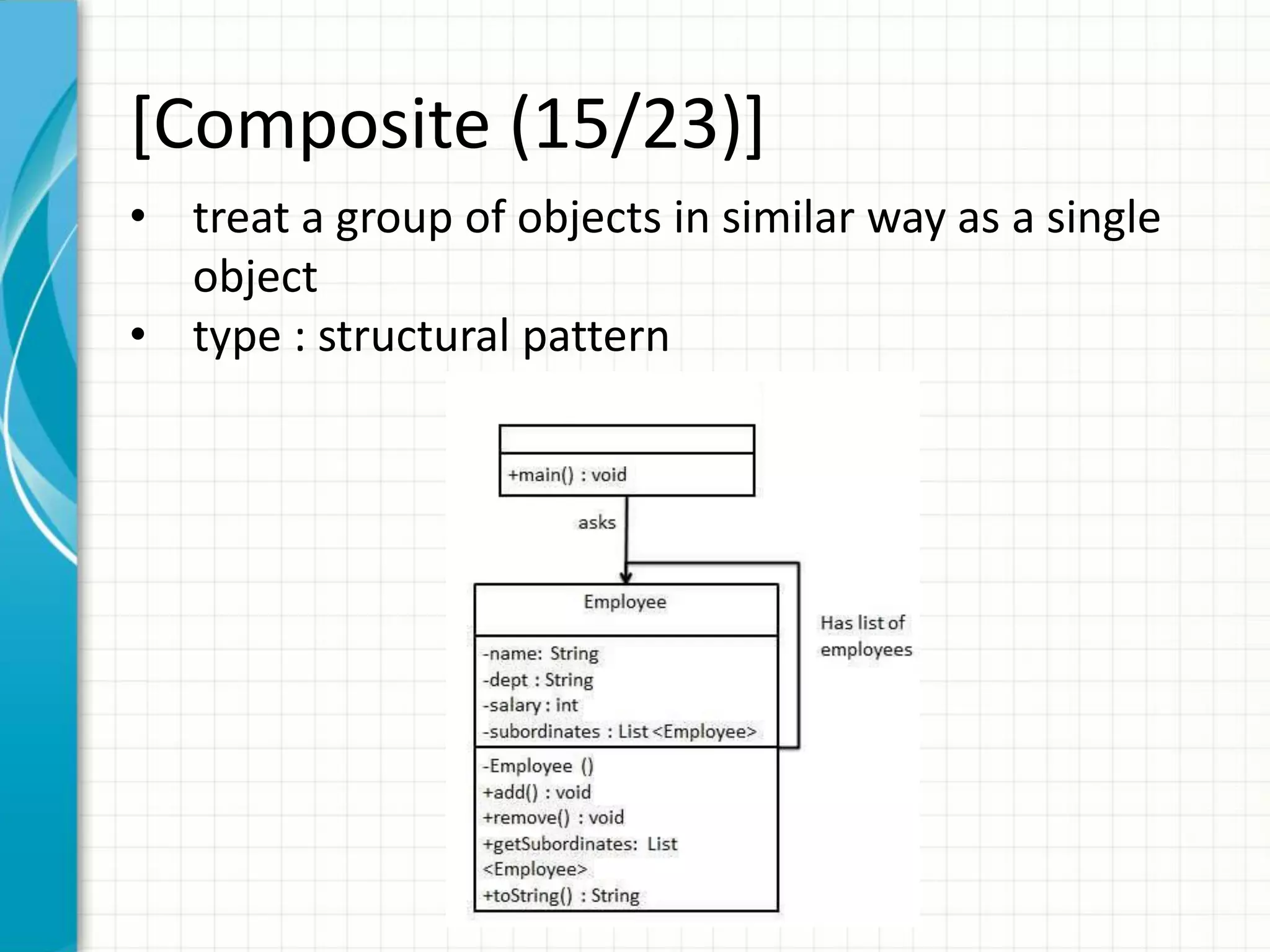 Design patterns for beginners (2/2) | PPT