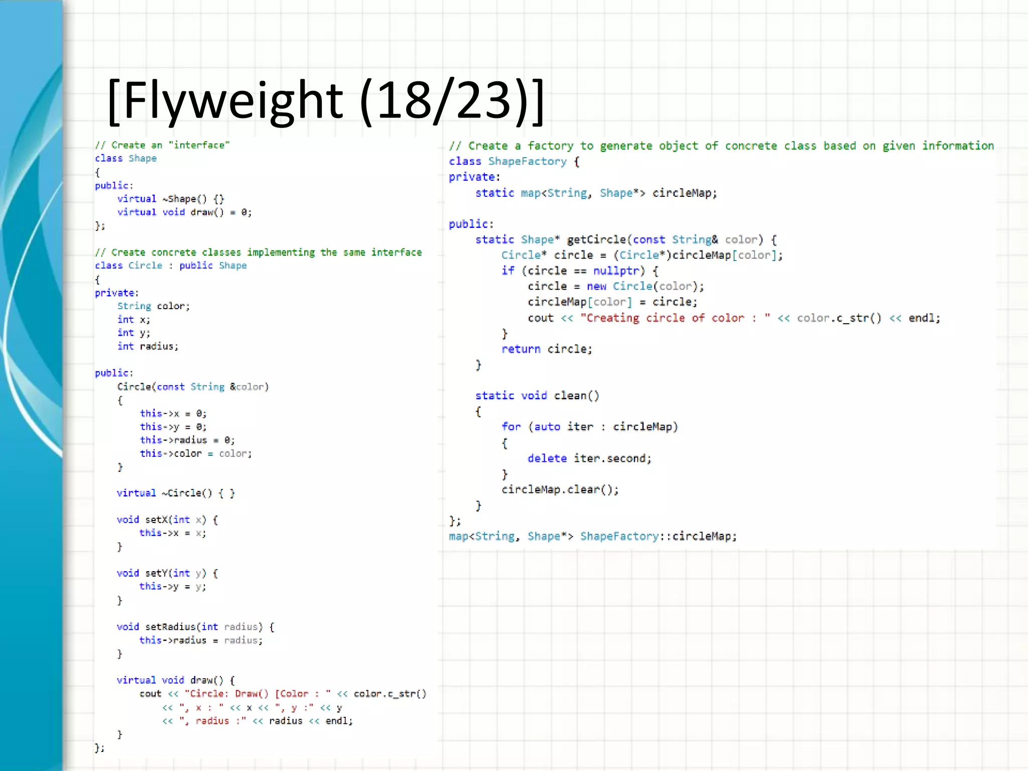 Design patterns for beginners (2/2) | PPT
