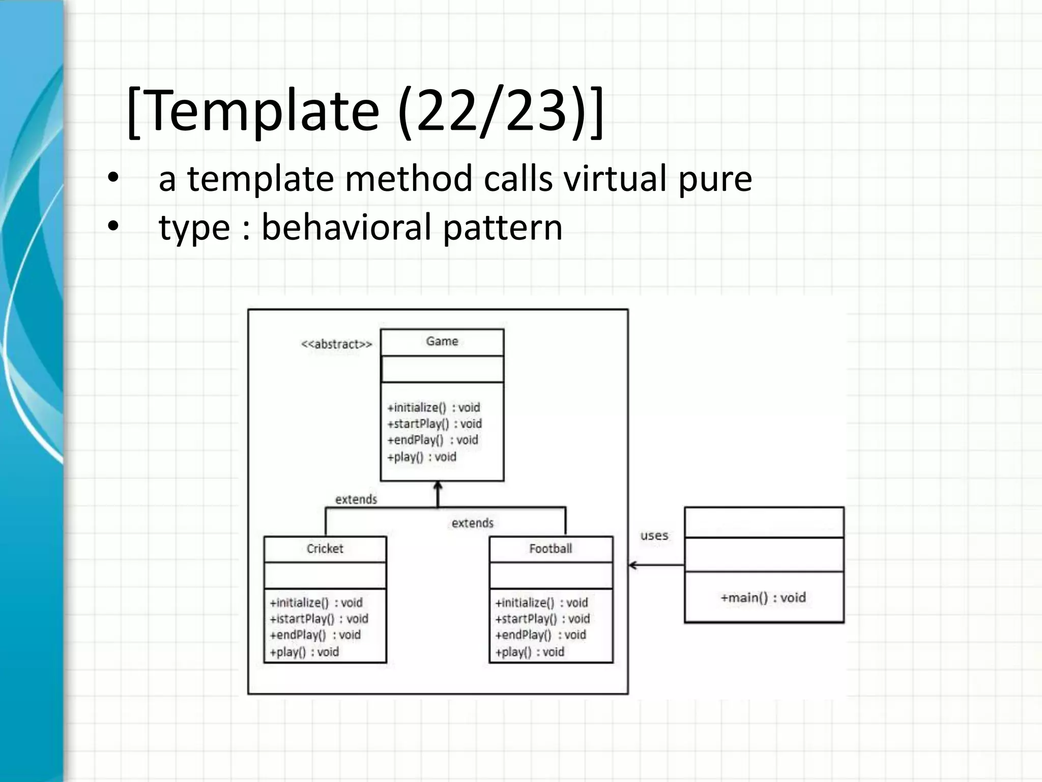 Design patterns for beginners (2/2) | PPT