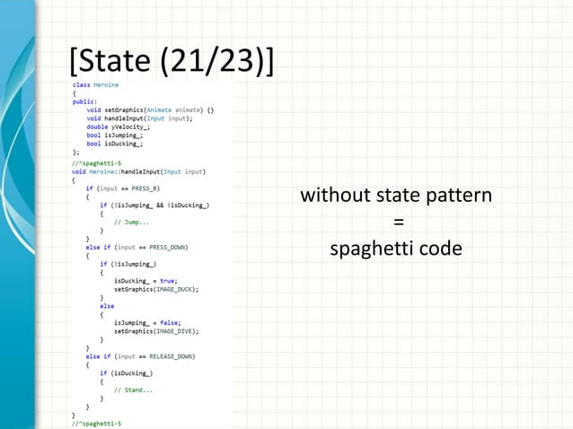 Design patterns for beginners (2/2) | PPT