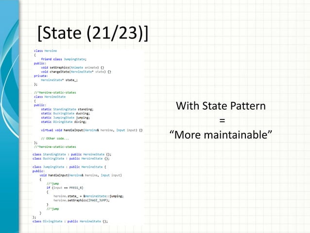 Design patterns for beginners (2/2) | PPT