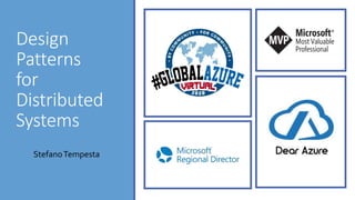 Design Patterns for Distributed Systems in Azure Kubernetes Service ...