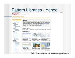 Fluid Design Pattern Library | PDF