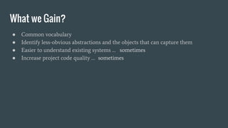 Design patterns for fun and profit | PPT
