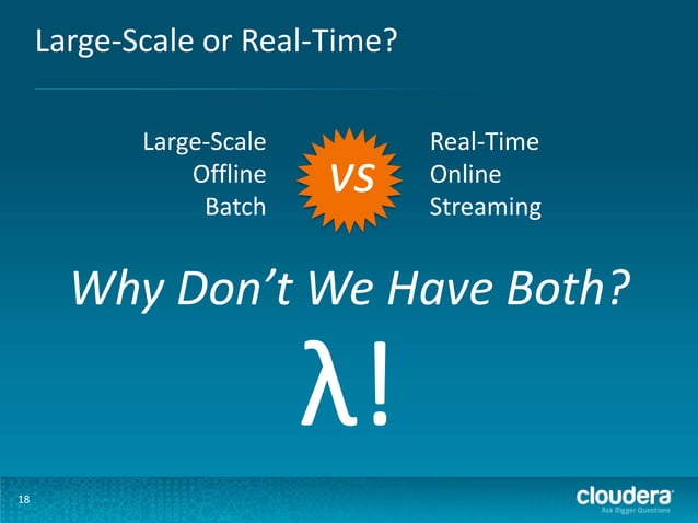 Design Patterns for Large-Scale Real-Time Learning | PPT