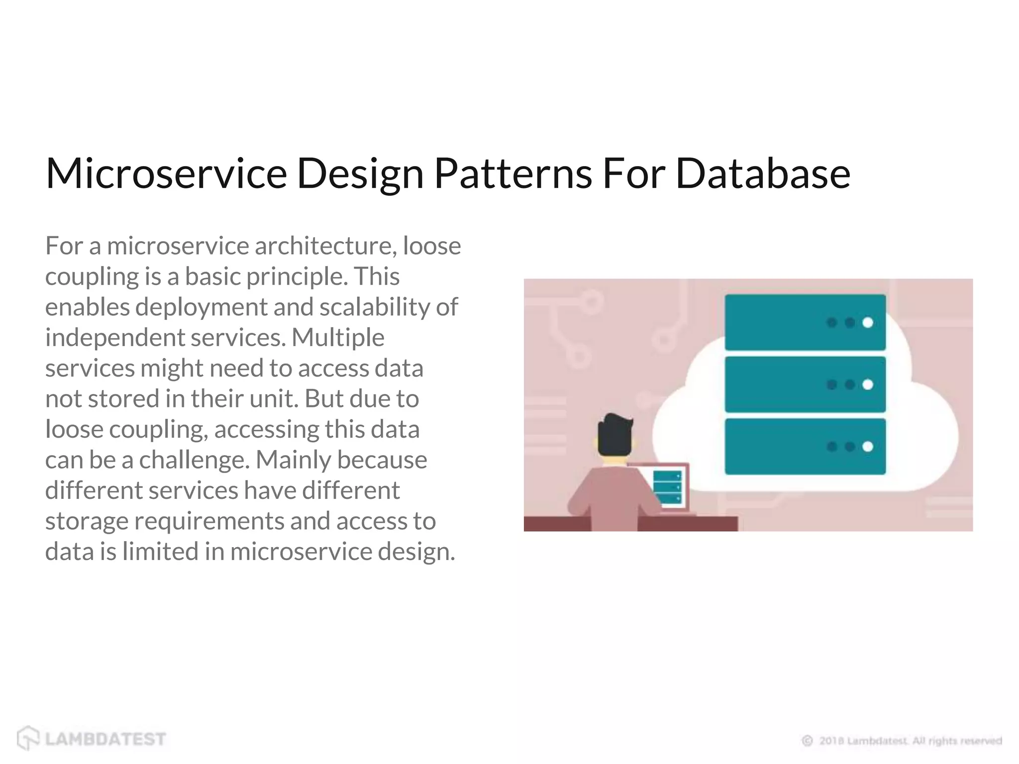 Design Patterns for Micro Service Architecture | PPTX
