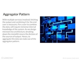 Design Patterns for Micro Service Architecture | PPTX | Databases | Computer Software and ...