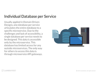 Design Patterns for Micro Service Architecture | PPTX