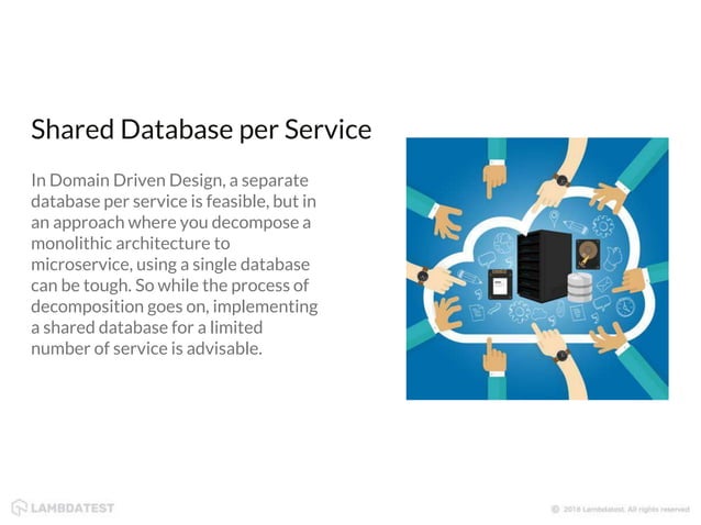 Design Patterns for Micro Service Architecture | PPTX | Databases | Computer Software and ...