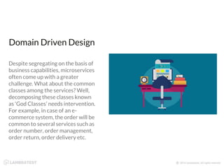 Design Patterns for Micro Service Architecture | PPTX