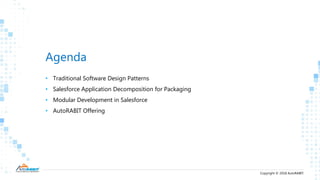 Design patterns for salesforce app decomposition | PPT