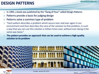 UNDERSTANDING OOAD AND DESIGN PATTERNS USING UML AND JAVA-TRAINING WORKSHOP | PPT