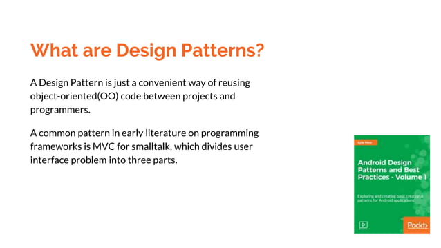 Design patterns in android | PPT