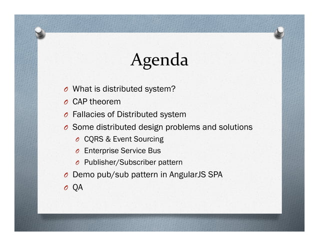 Design patterns in distributed system | PPT