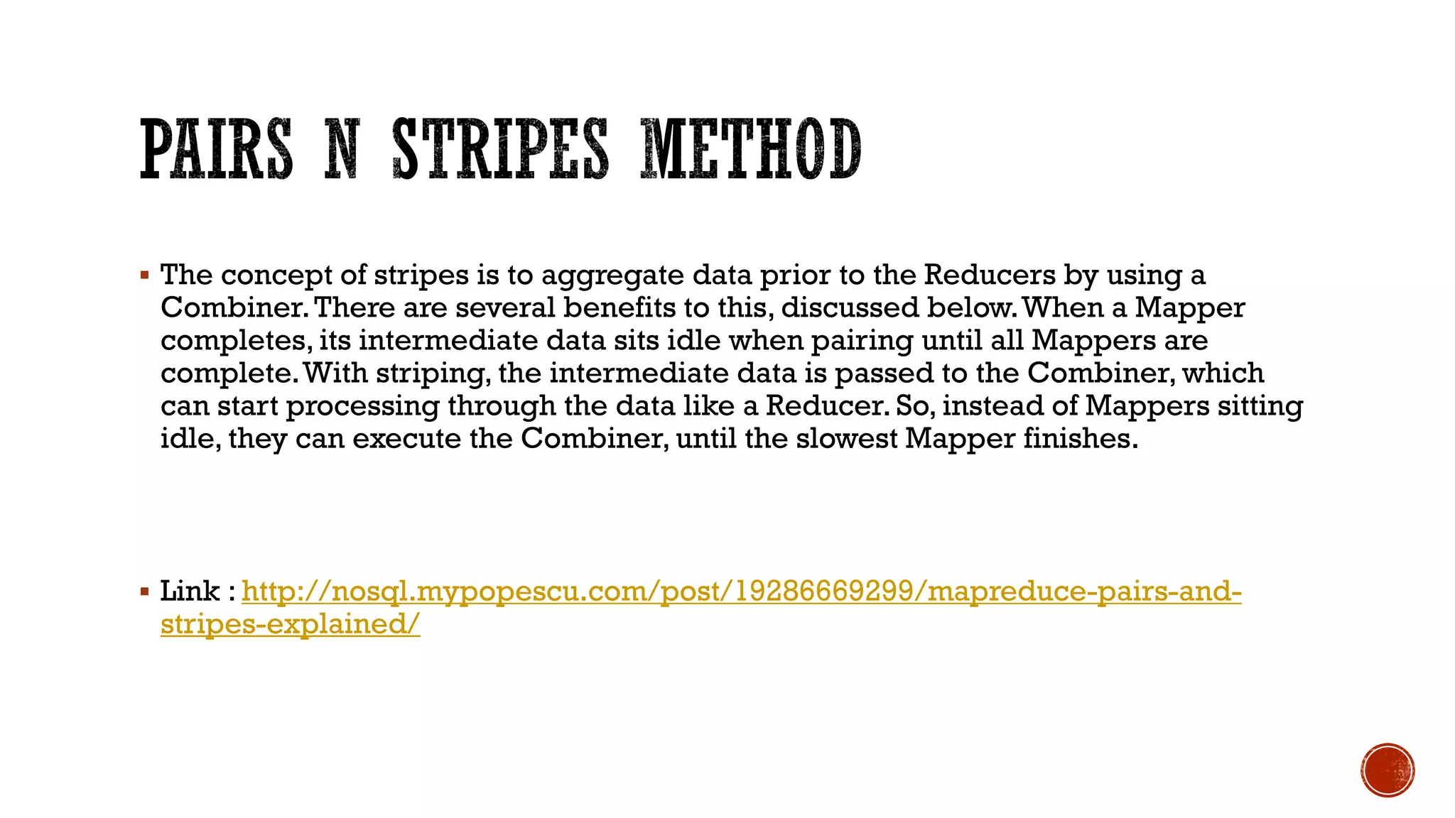 Design patterns in MapReduce | PDF