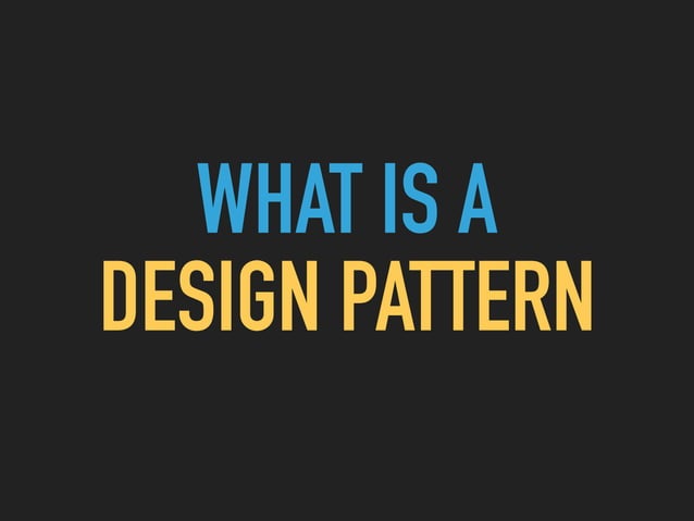 Design patterns in Python | PDF