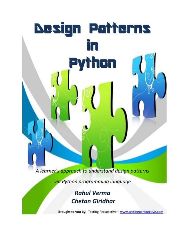 Design patterns in python v0.1 | PDF