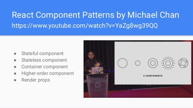 Design Patterns In React