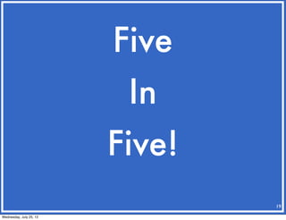 Design patterns in Ruby | PPT