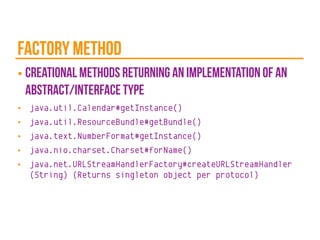 Design Patterns & JDK Examples | PPT