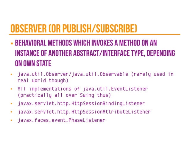 Design Patterns & JDK Examples | PPT