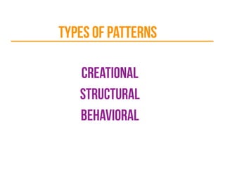 Design Patterns & JDK Examples | PPT