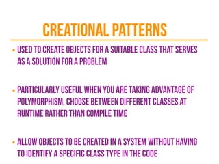Design Patterns & JDK Examples | PPT