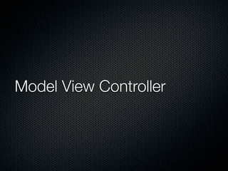 Mac/iOS Design Patterns | KEY