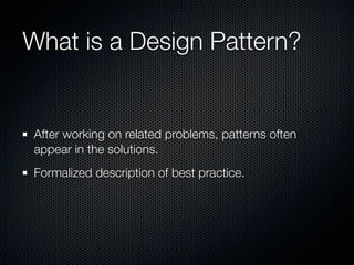 Mac/iOS Design Patterns | KEY