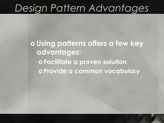 Design patterns ppt | PPT